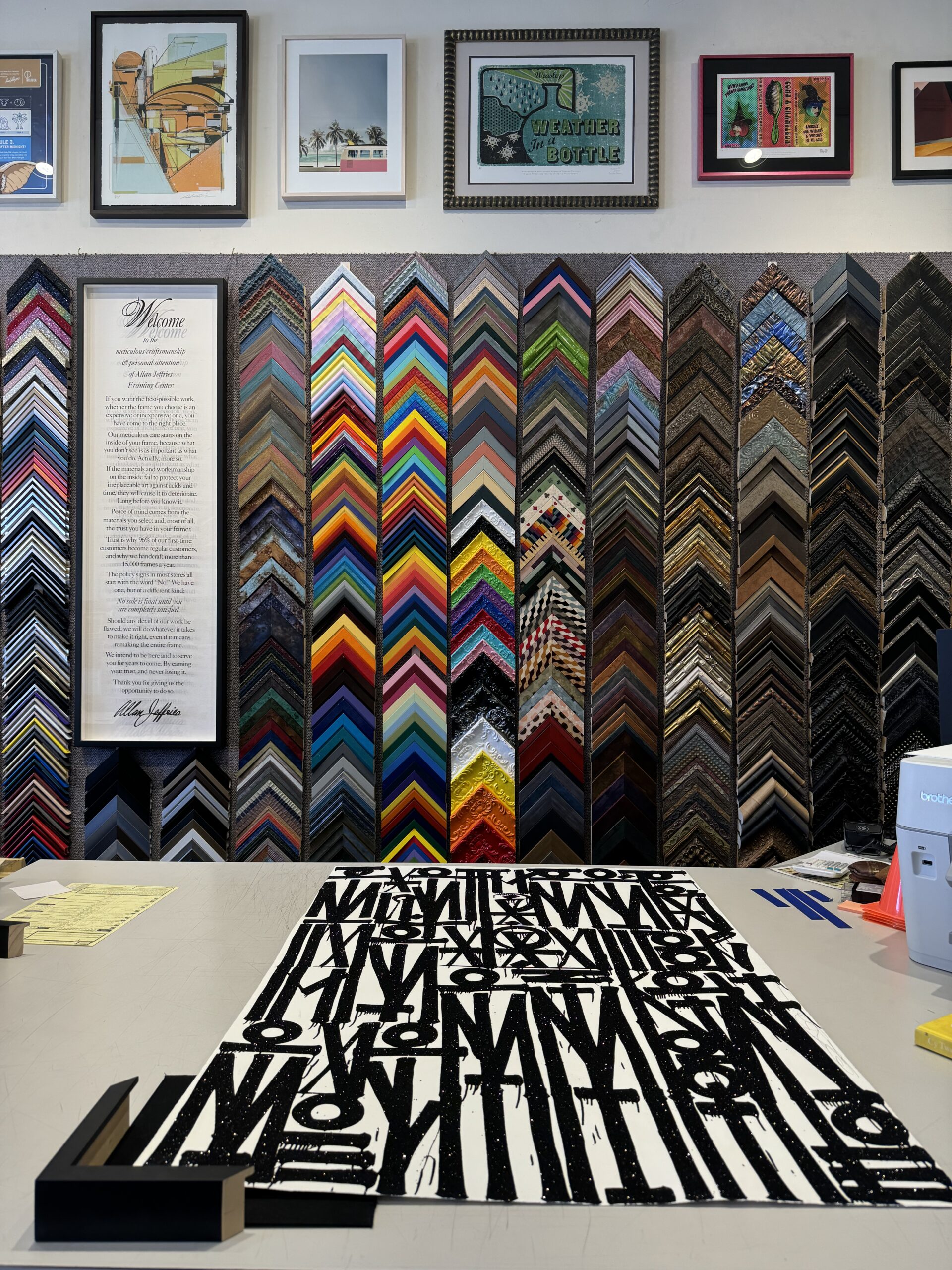 Same Day Framing in Los Angeles | Allan Jeffries Framing - Allan ...